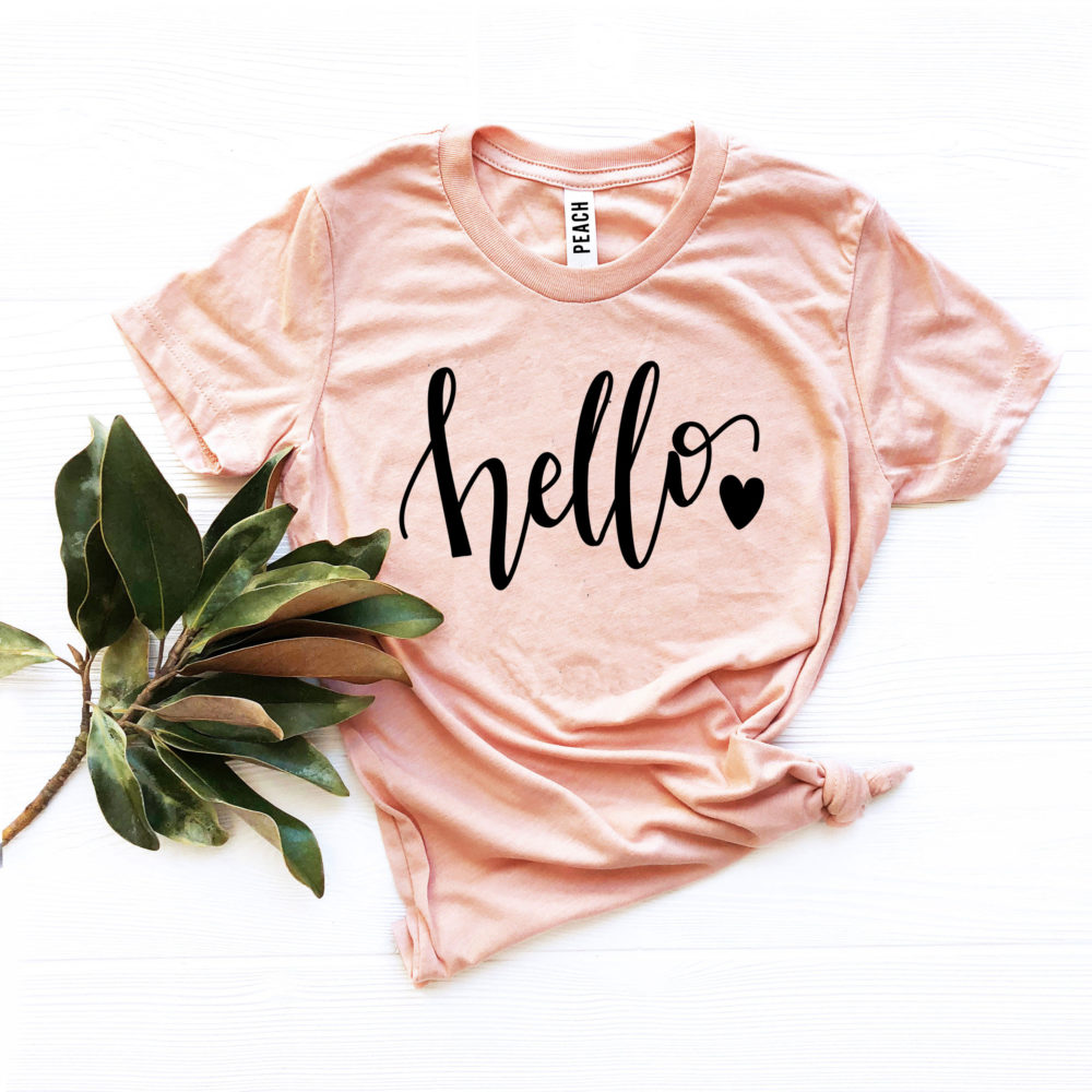 Hello T-shirt – Printliss
